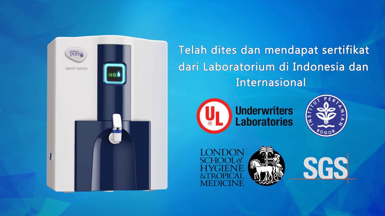 The NEW Pureit Smart Water - Dengan Multi Tahap Purifikasi Air - YouTube