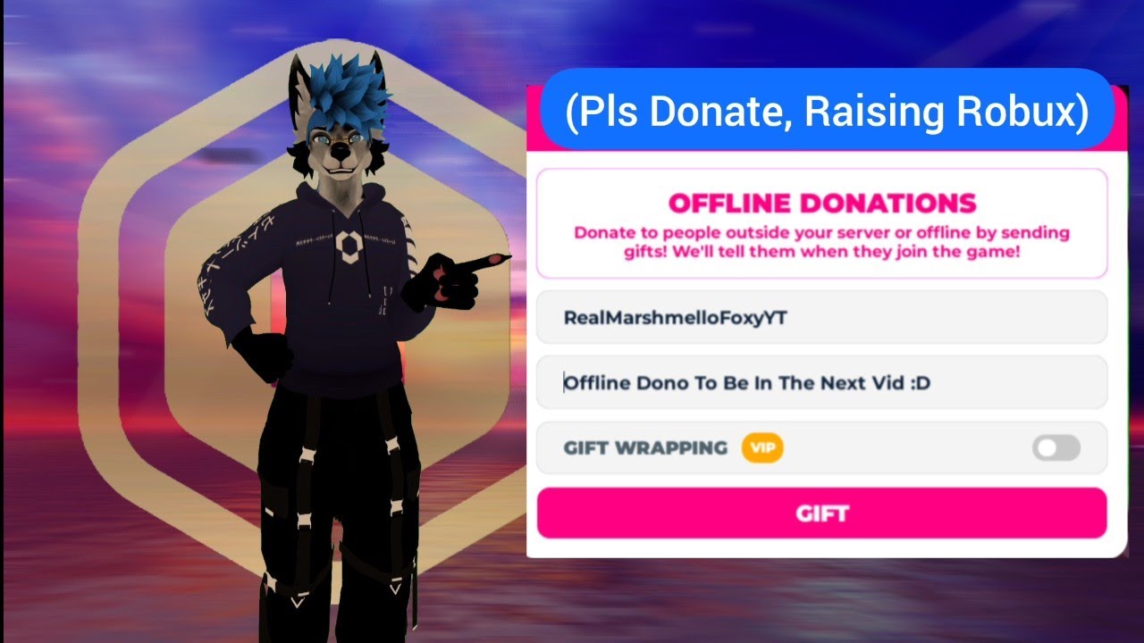 Roblox: Pls Donate [ON CONSOLE] RAISING ROBUX. - YouTube