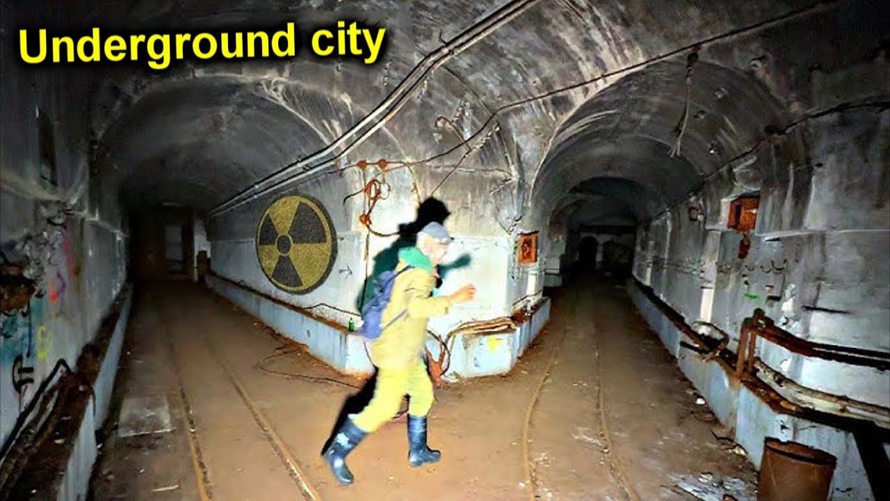 Found HITLER'S BUNKER☠️An entire underground city with GUNS,METRO and ...