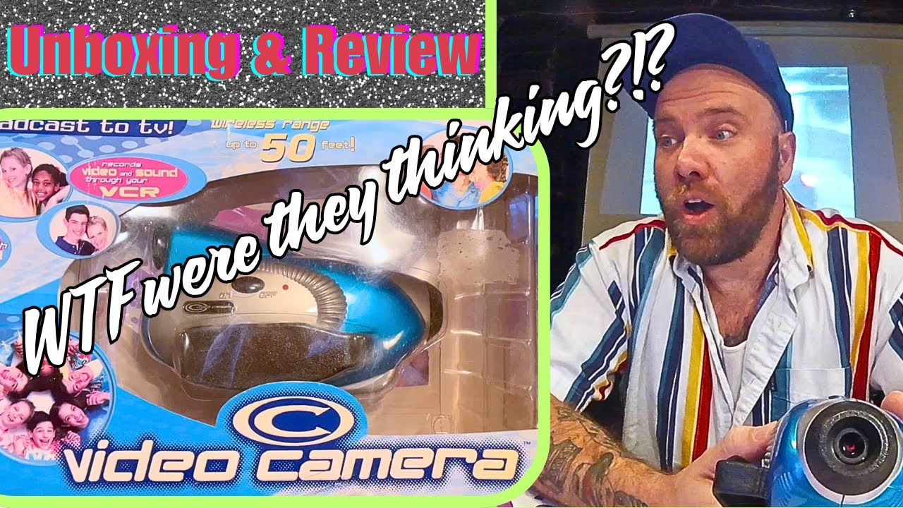 Worst Camera Ever?! 1999 Trendmasters C Video Camera Unboxing and ...