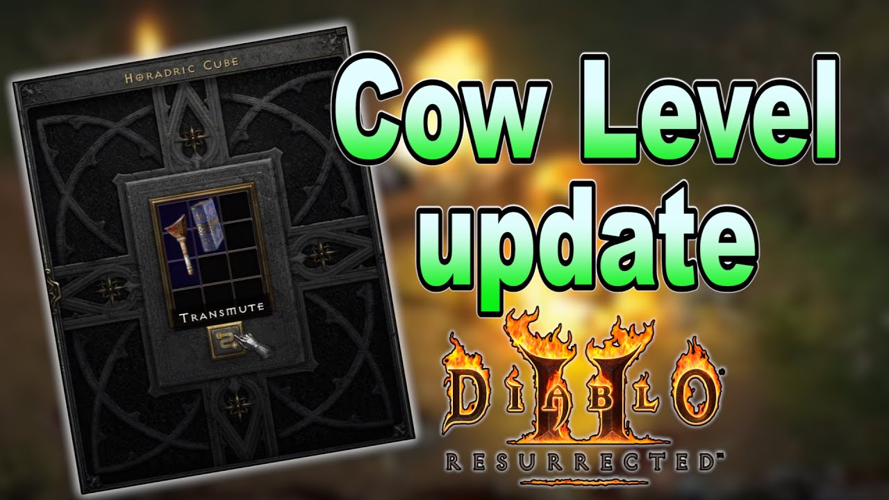 D2r Cow Level Update :: Diablo 2 Resurrected deutsch :: Muh macht die ...