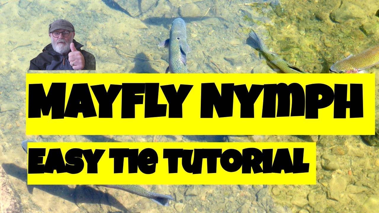 An Easy Tied Trout Pattern (Mayfly Nymph) - YouTube