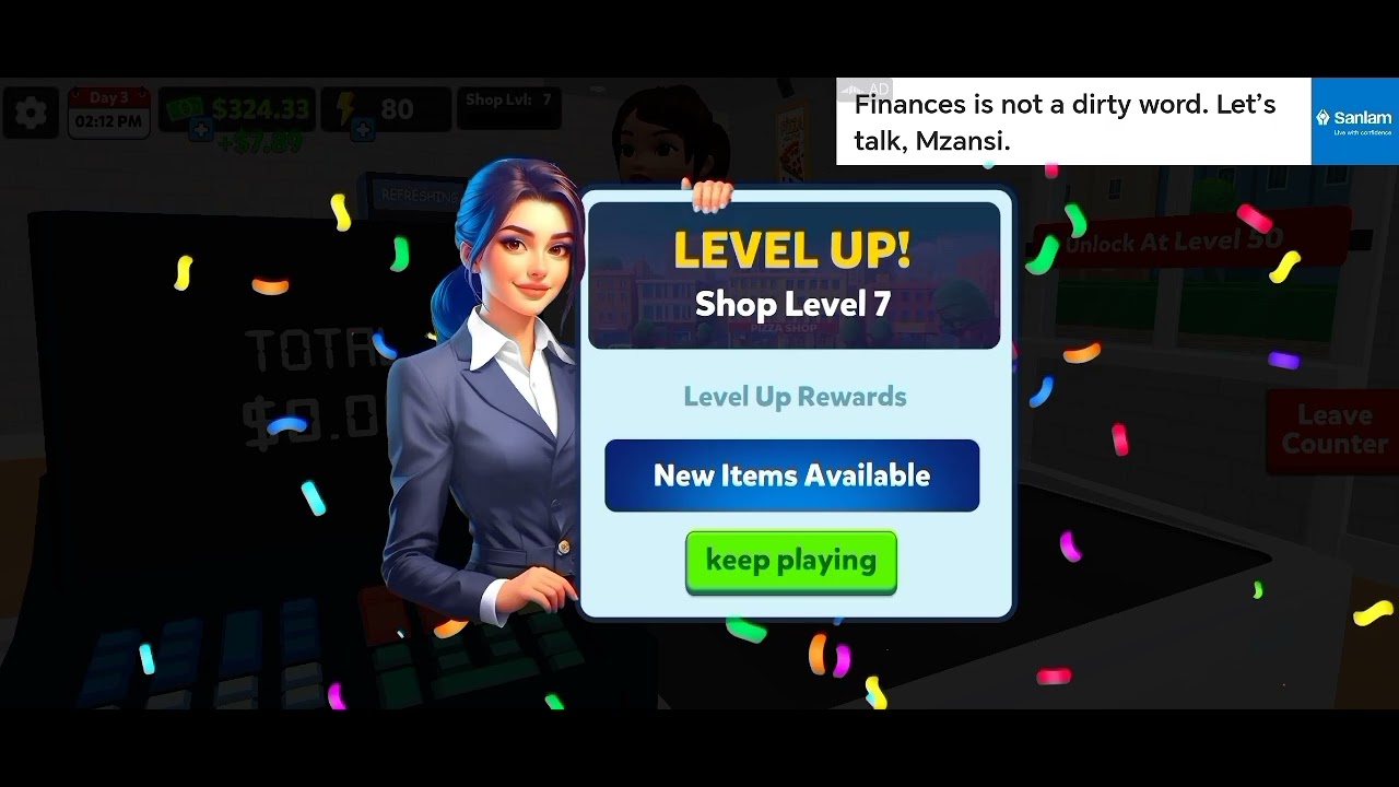 PIZZA SHOP SIMULATOR 3D - PART 2 - GRINDING TO THE TOP - YouTube