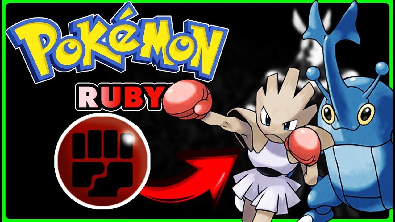 🥊 Pokemon Ruby só com tipo Lutador 💪 - YouTube