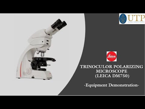 LEICA Trinocular Polarizing Microscope - YouTube