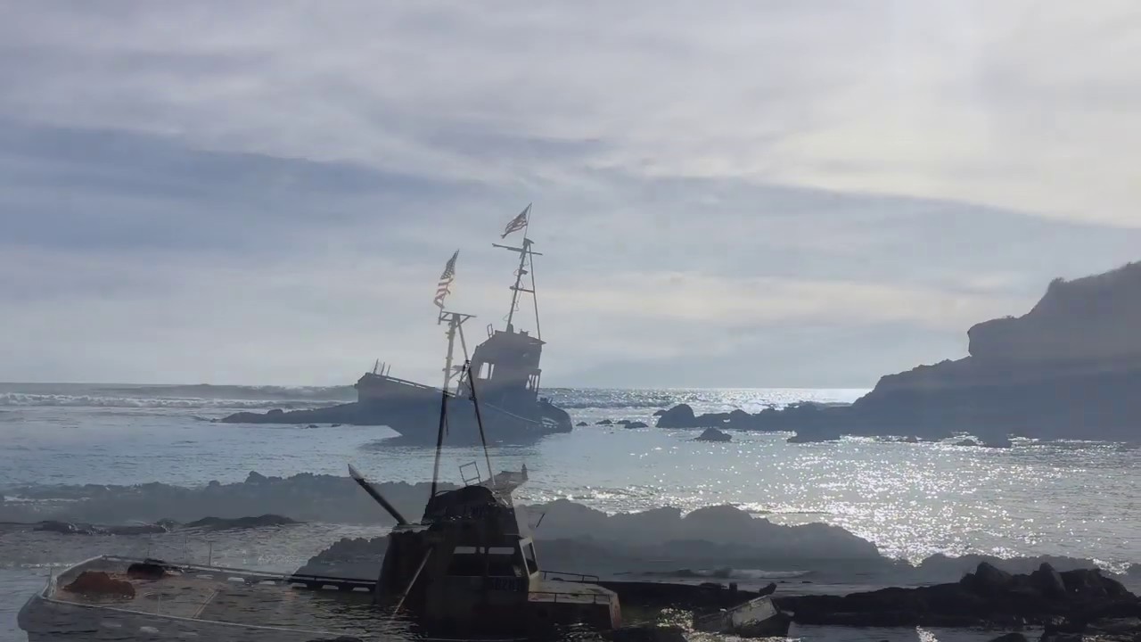 Cayucos Shipwreck - YouTube