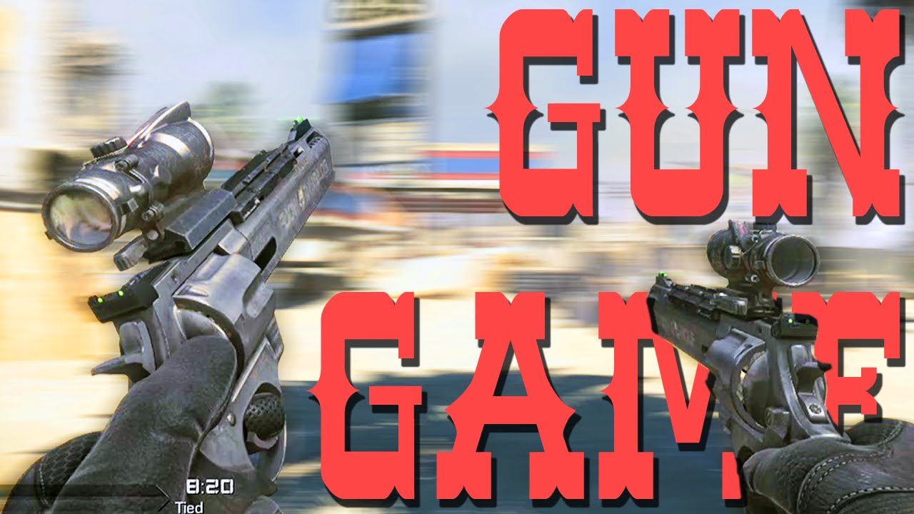 COD Ghosts - GUN GAME! [Com. ao vivo] - YouTube