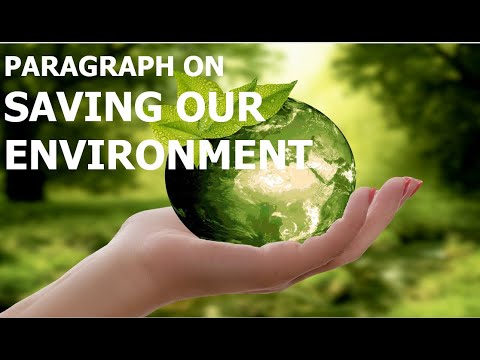 Paragraph on Environment Saving our Environment l Paragraph Writing ...