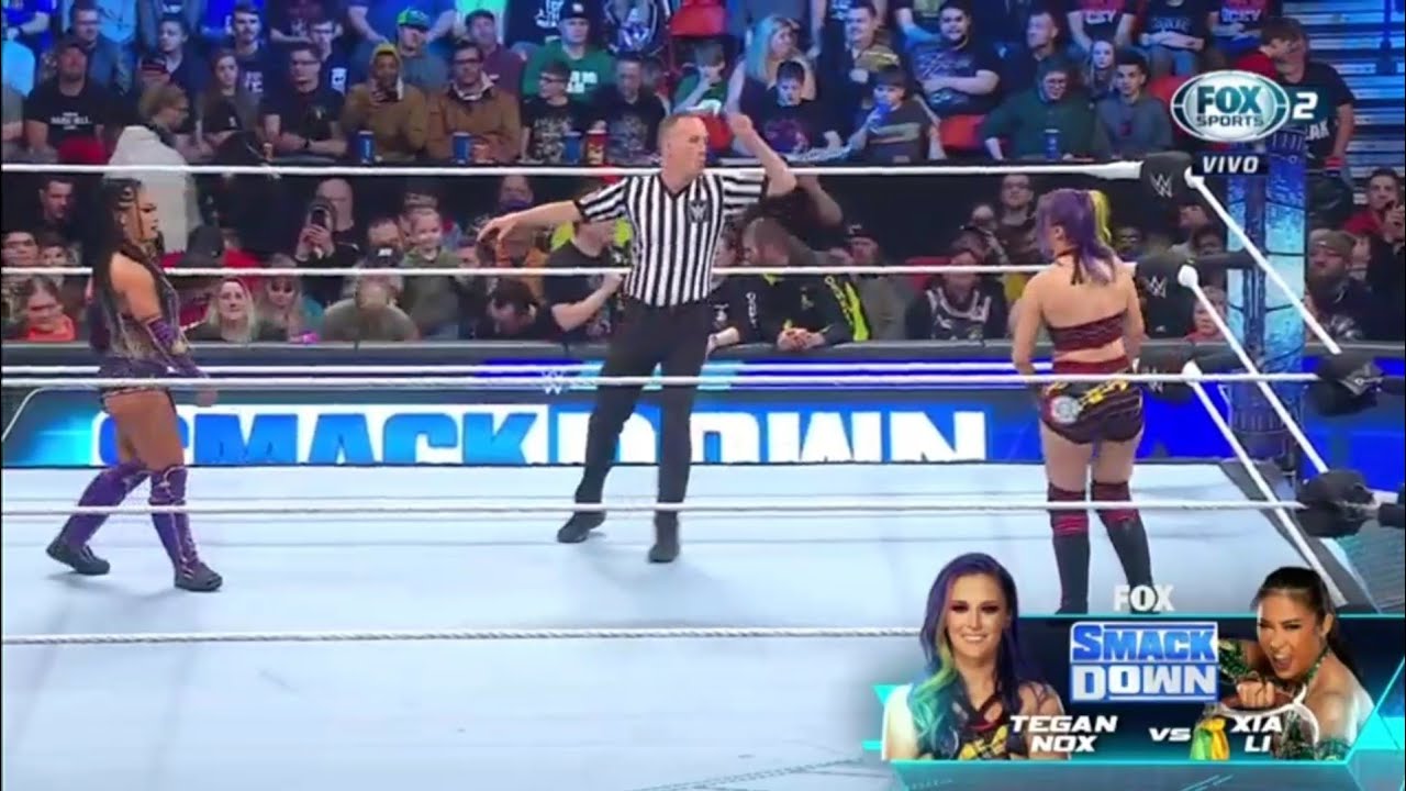 Tegan Nox Vs Xia Li Wwe Smackdown 13 01 2023 En Español Youtube