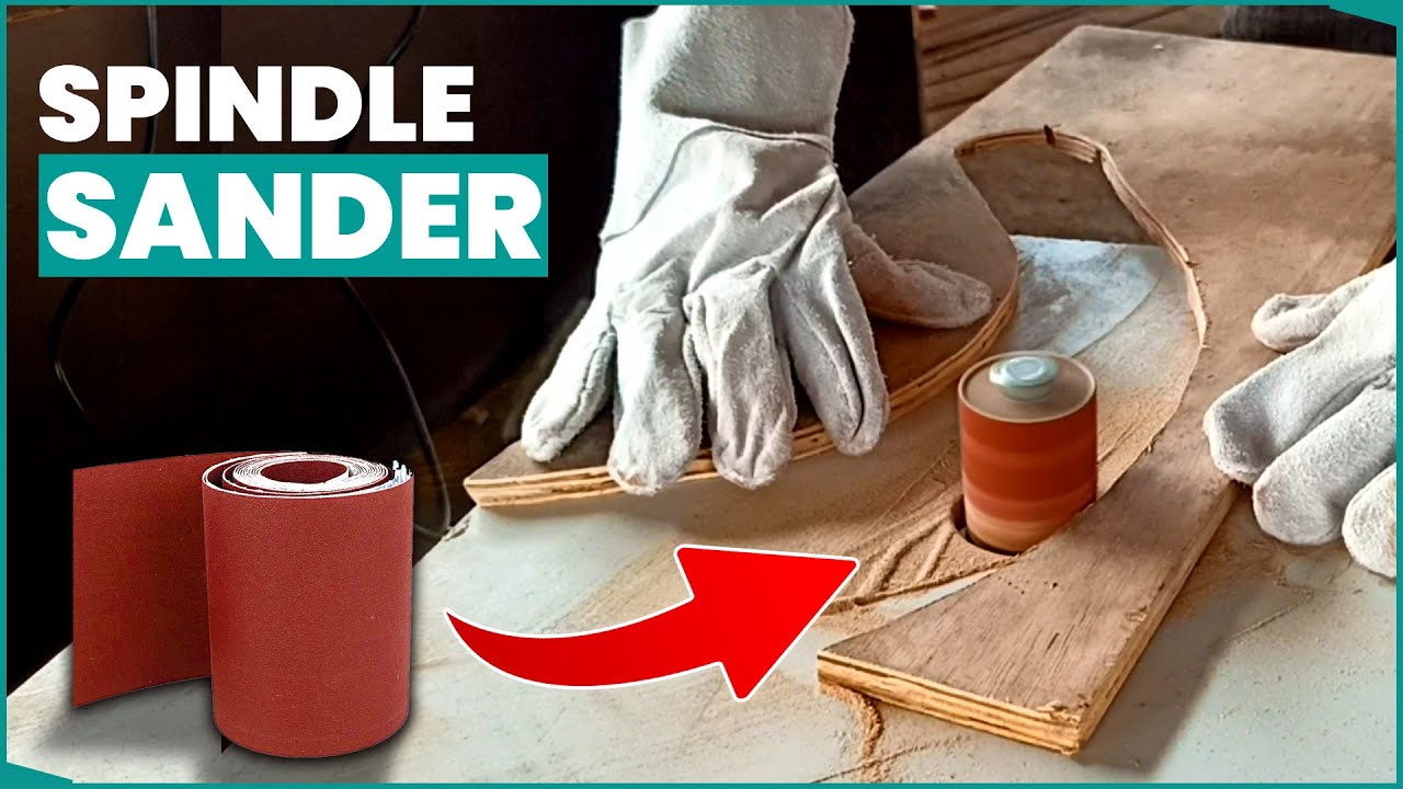 DIY Benchtop Spindle Sander | Amazing DIY Woodworking Projects Ideas ...