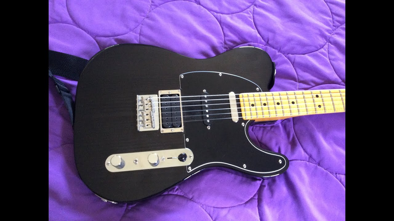 Modern Telecaster DiMarzio Pickups - YouTube