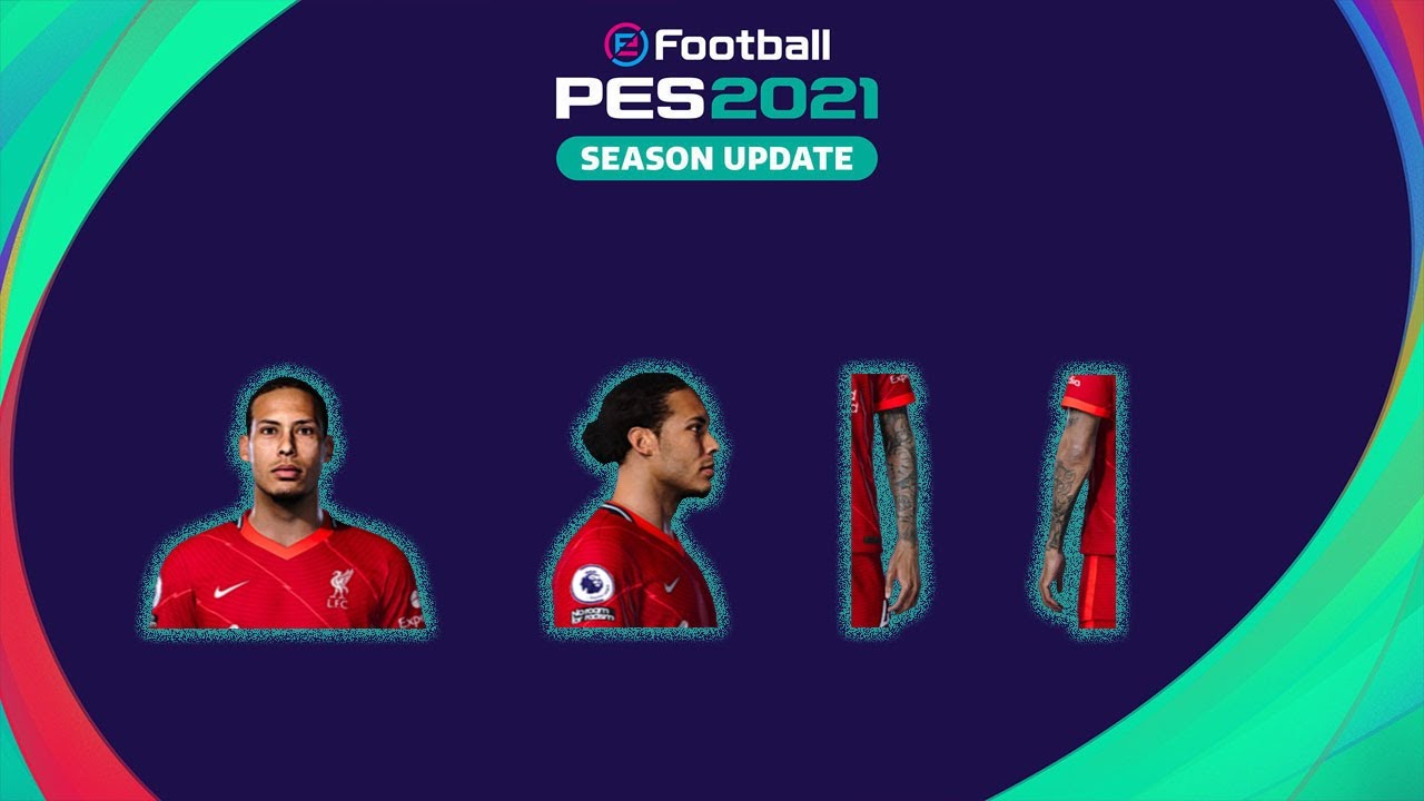 Van Dijk + Tattoo 100% convertido do FIFA 22 Compatível com todos ...
