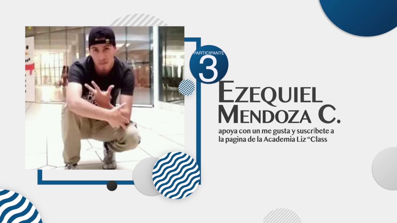Ezequiel Mendoza Primer concurso de Baile Virtual - YouTube
