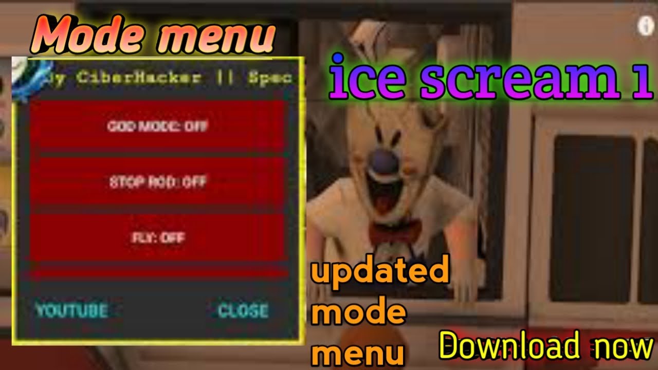 Ice scream 1 updated mode menu download mediafire link | Gamerboyshubhu ...