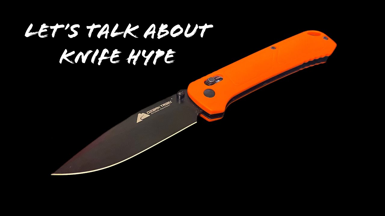 LET’S TALK ABOUT KNIFE HYPE 🔥⚔️🔥 THE $10 OZARK TRAIL BENCHMADE BUGOUT CLONE - YouTube