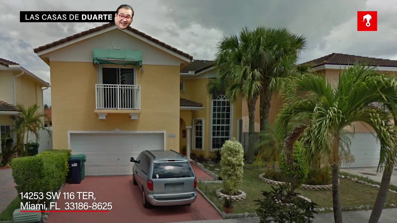Estas son las 19 propiedades que compró Javier Duarte en Miami - YouTube