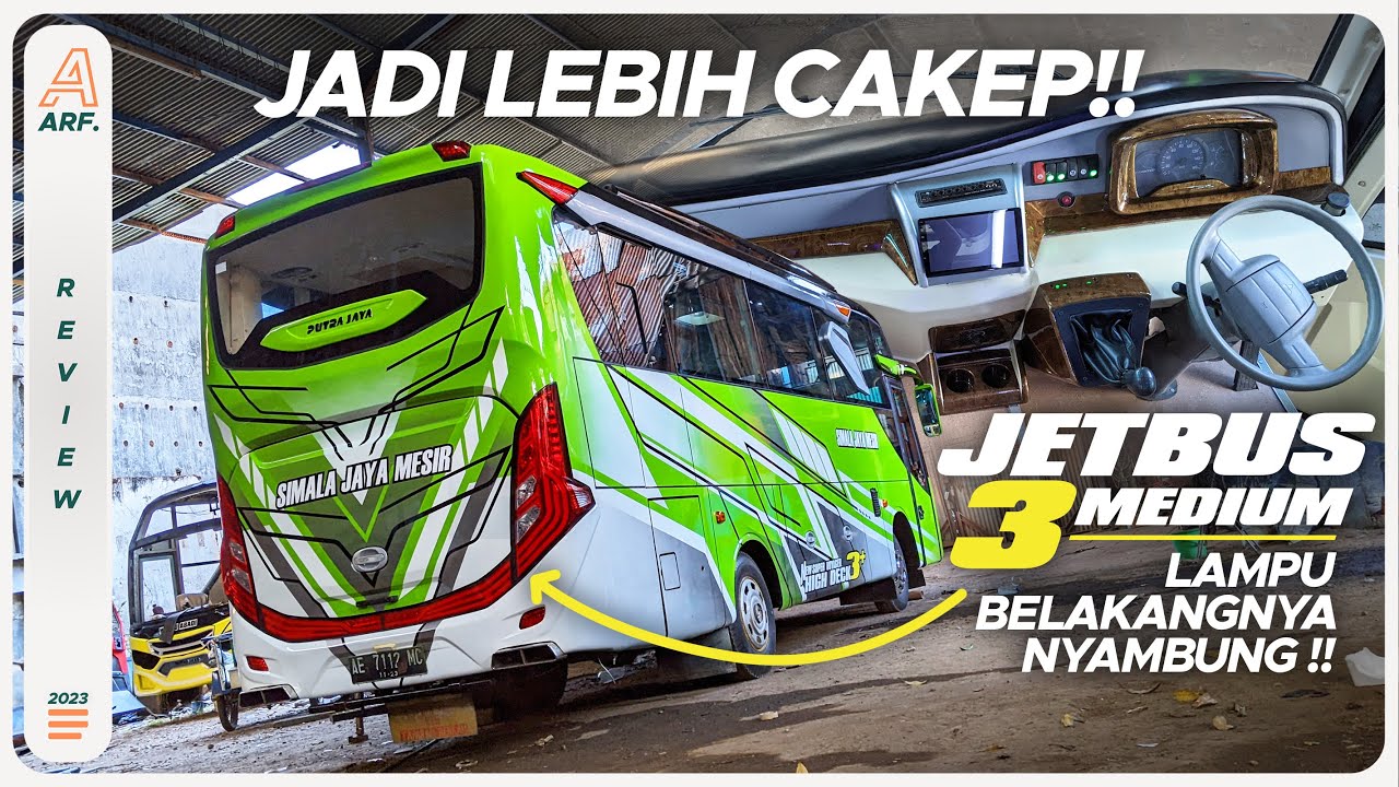 RILIS JETBUS 3 MD Cakep Hasil Rombakan Karoseri PUTRA JAYA Nganjuk ...