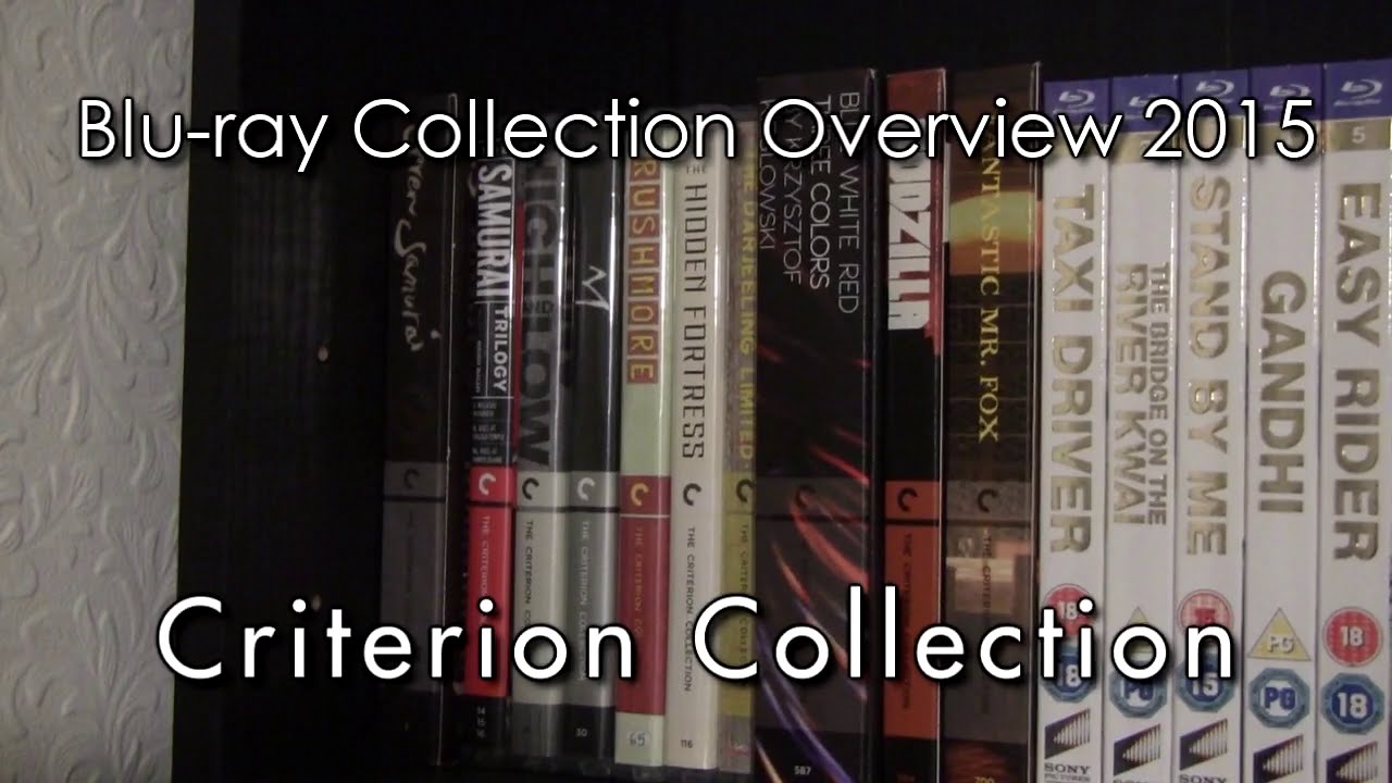 Blu-ray Collection Overview 2015 #3 | Criterion Collection - YouTube