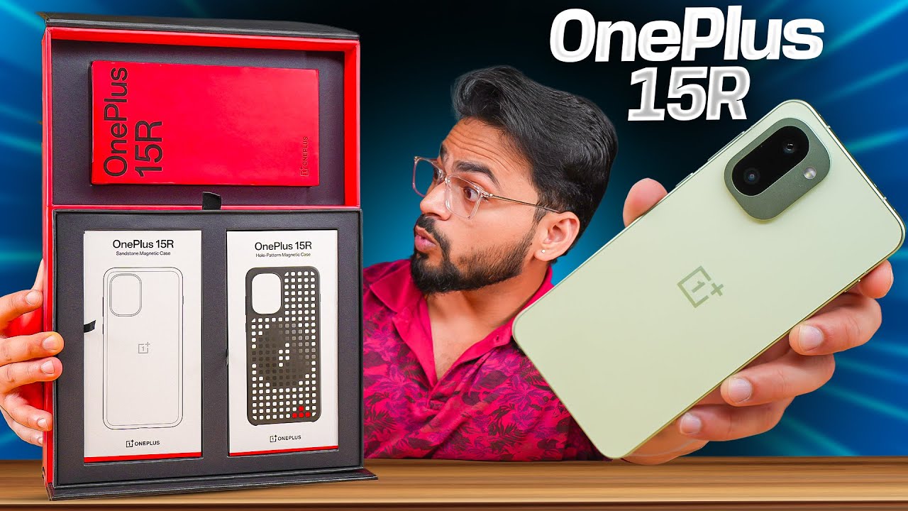 OnePlus 15R Unboxing 🔥 | 165 Hz Display + 7400mAh 🔋 | Snapdragon 8 Gen ...