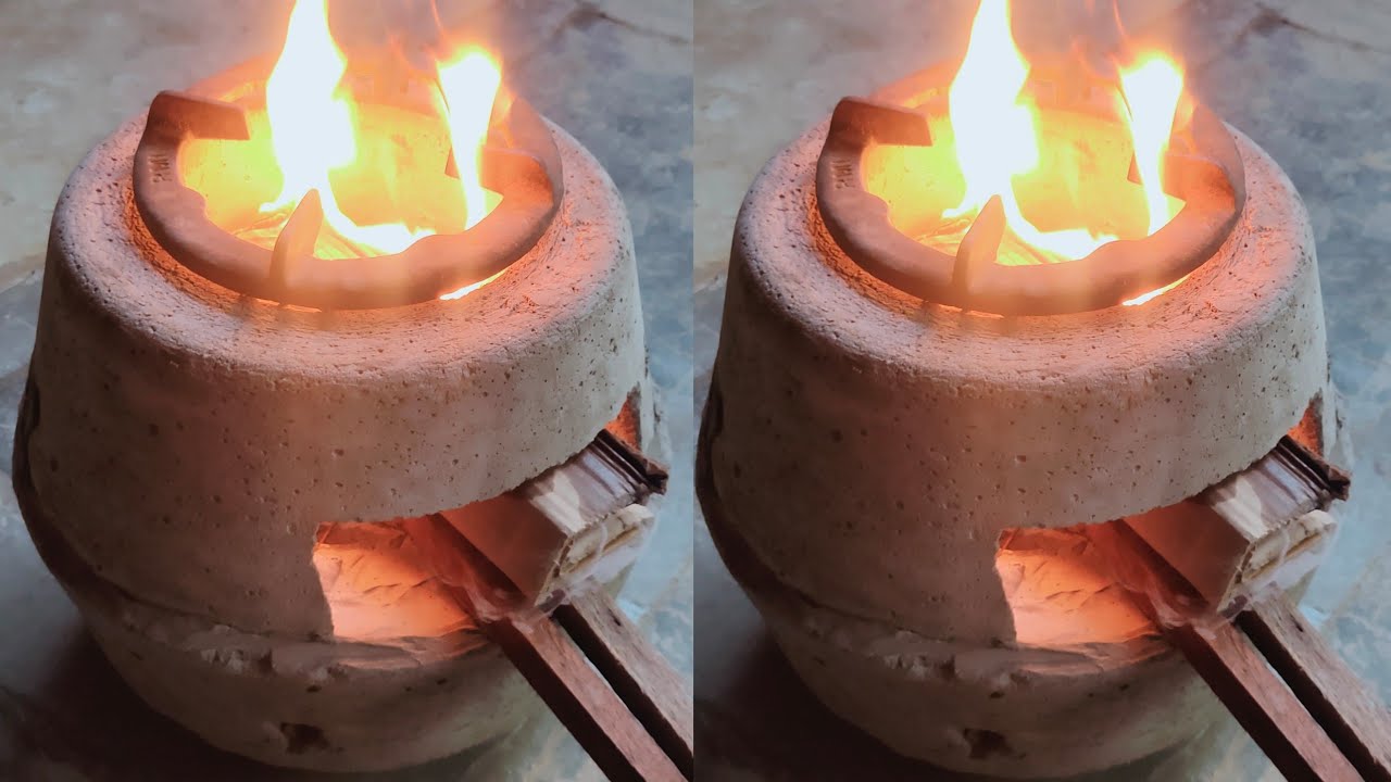How To Cast a Cement Stove With a Plastic Pots is Both Easy and Save ...