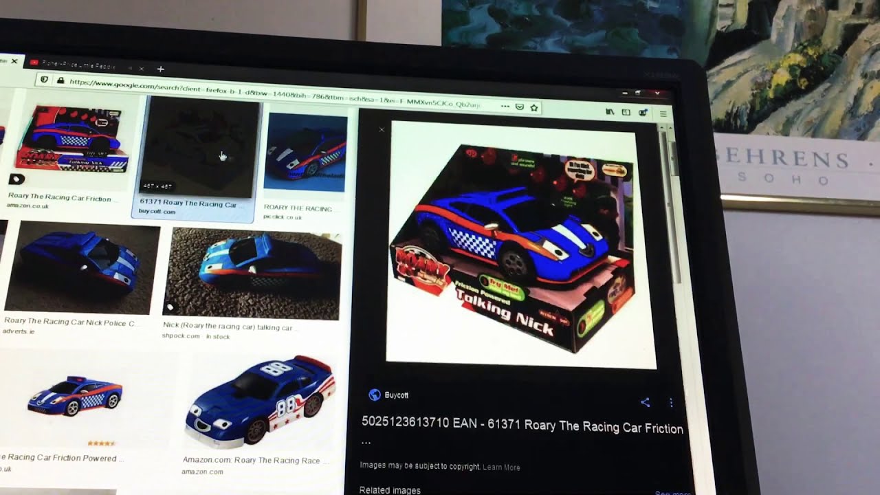 Roary the racing car talking Nick - YouTube