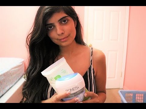 ASMR Cleaning you up after a party! Plus a nice head massage ...