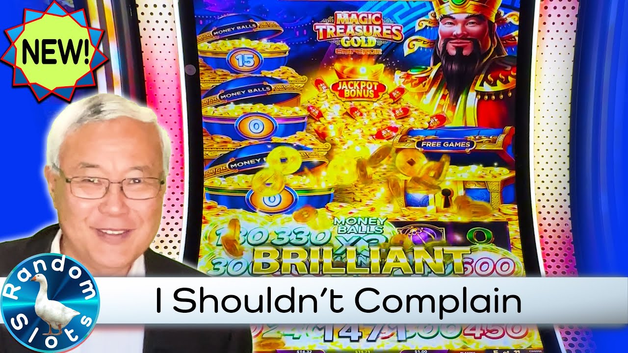 Magic Treasures Gold Emperor Slot Machine Nice Bonus - YouTube