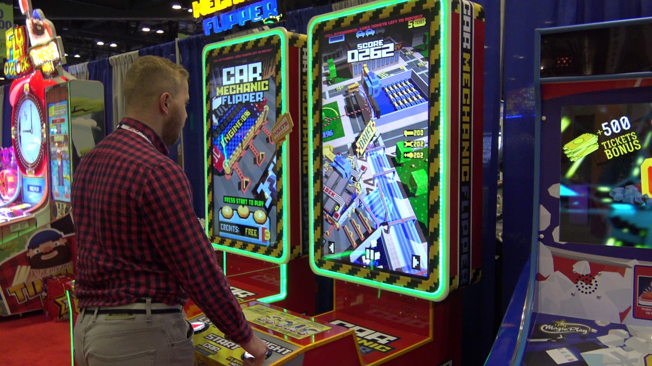 Car Mechanic Flipper Arcade Game by Magic Play (IAAPA 2017) - YouTube