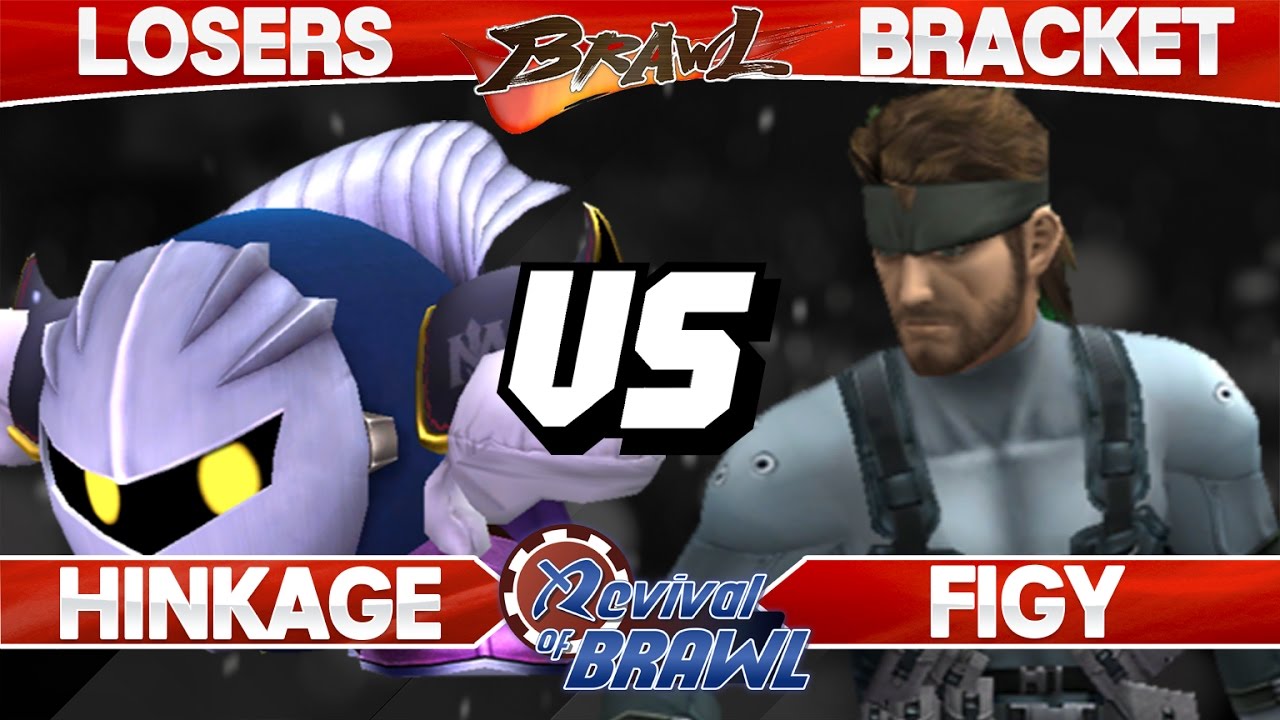 Revival of Brawl - Hinkage (Meta Knight) vs Figy (Snake) - SSBB Losers Top 8 - Smash Brawl - YouTube