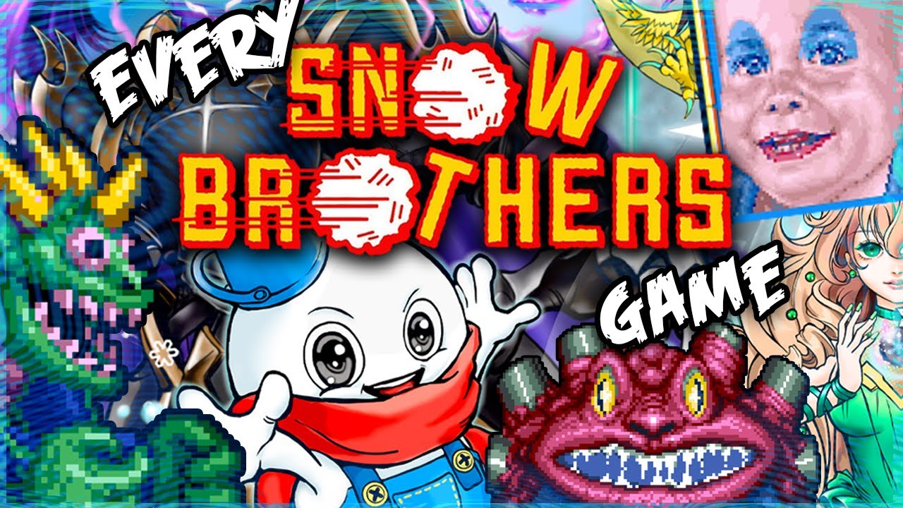 Every SNOW BROS Game (1990-2024) Retrospective & Wonderland Review ...