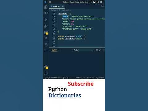Python In Telugu: Python Dictionaries, Python For Beginners In Telugu, Python Interview Telugu ...