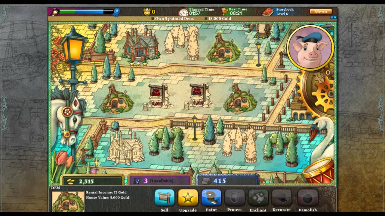 Build-a-lot: Fairy Tales: Walkthrough Level 6 - YouTube
