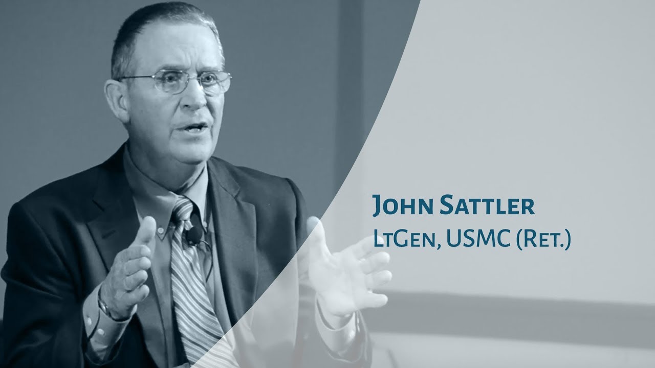 Life and Death Decision Making | John Sattler LtGen. USMC (Ret.) - YouTube
