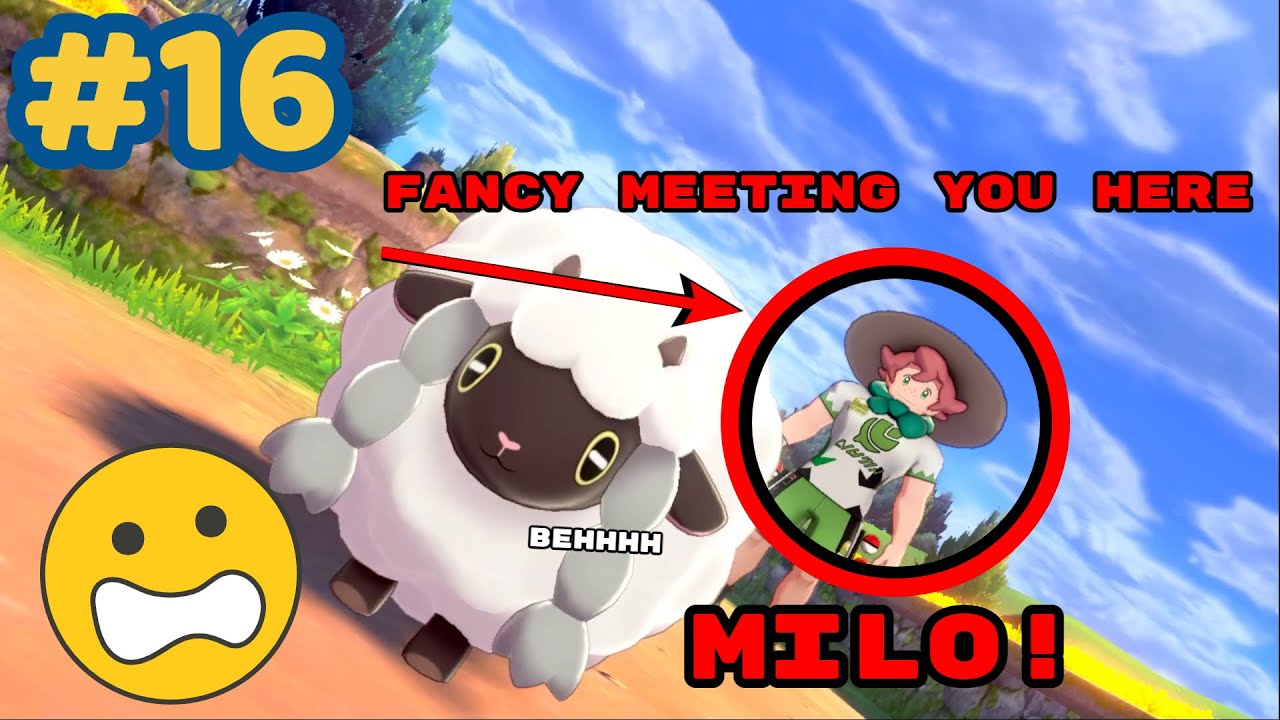 MEETING MILO - POKEMON SHIELD NUZLOCKE - YouTube