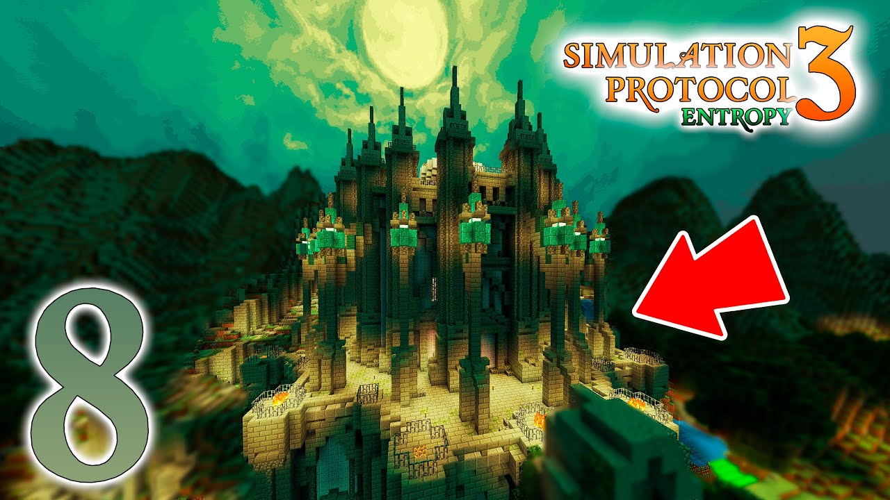 ¡Esta es MI BASE! en Minecraft en Simulation Protocol 3: Entropy en ...