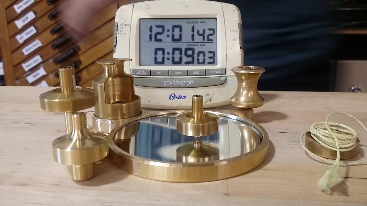 Momentum Spinning Top - LS demo 14 minutes - YouTube