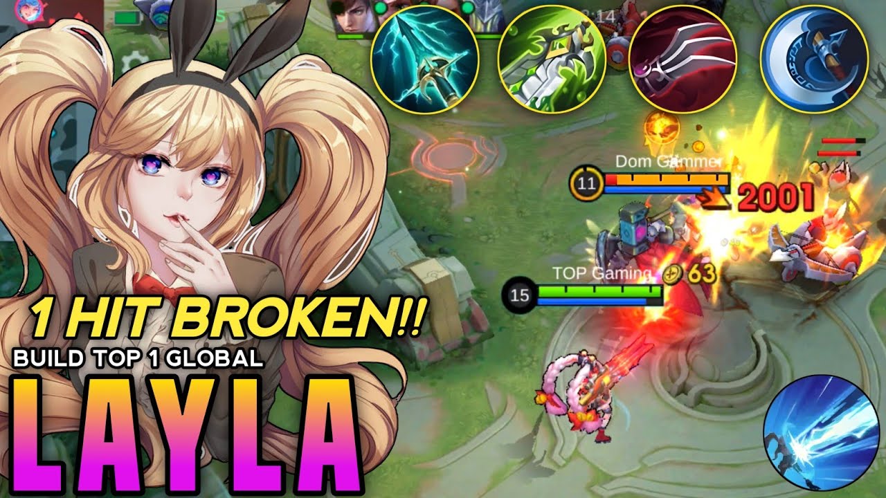 100% UNSTOPPAB!! LAYLA DAMAGE HACK BUILD 😱😱! (MUST TRY THIS!) - MLBB ...