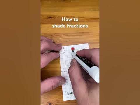 How to shade fractions - YouTube