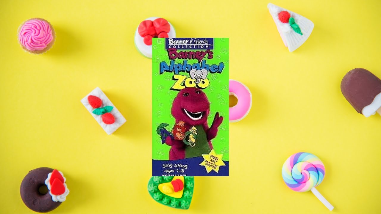 Barney's Alphabet Zoo (1994 Original VHS Copy) - YouTube