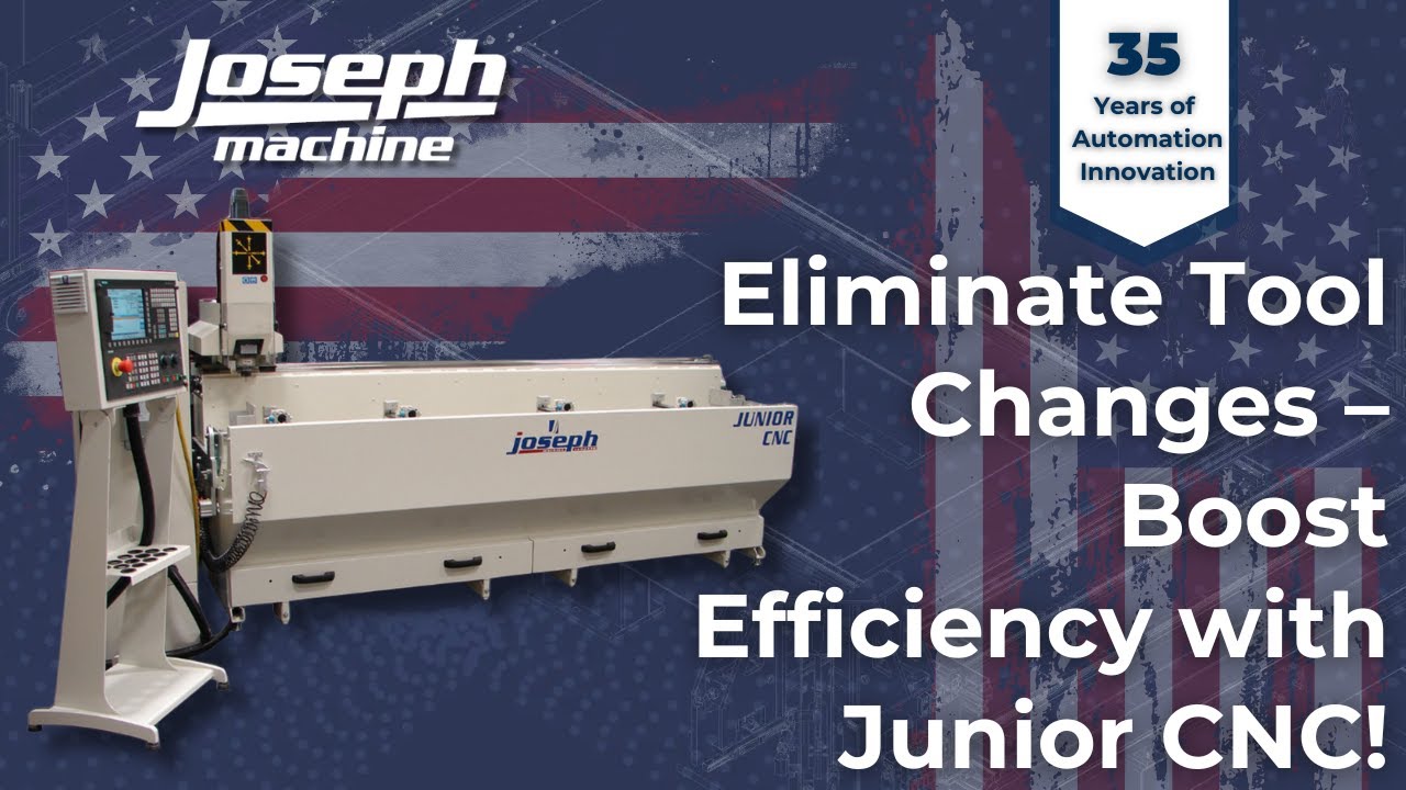 jCNC Junior CNC with Additional Side Mounted Drill Unit - YouTube