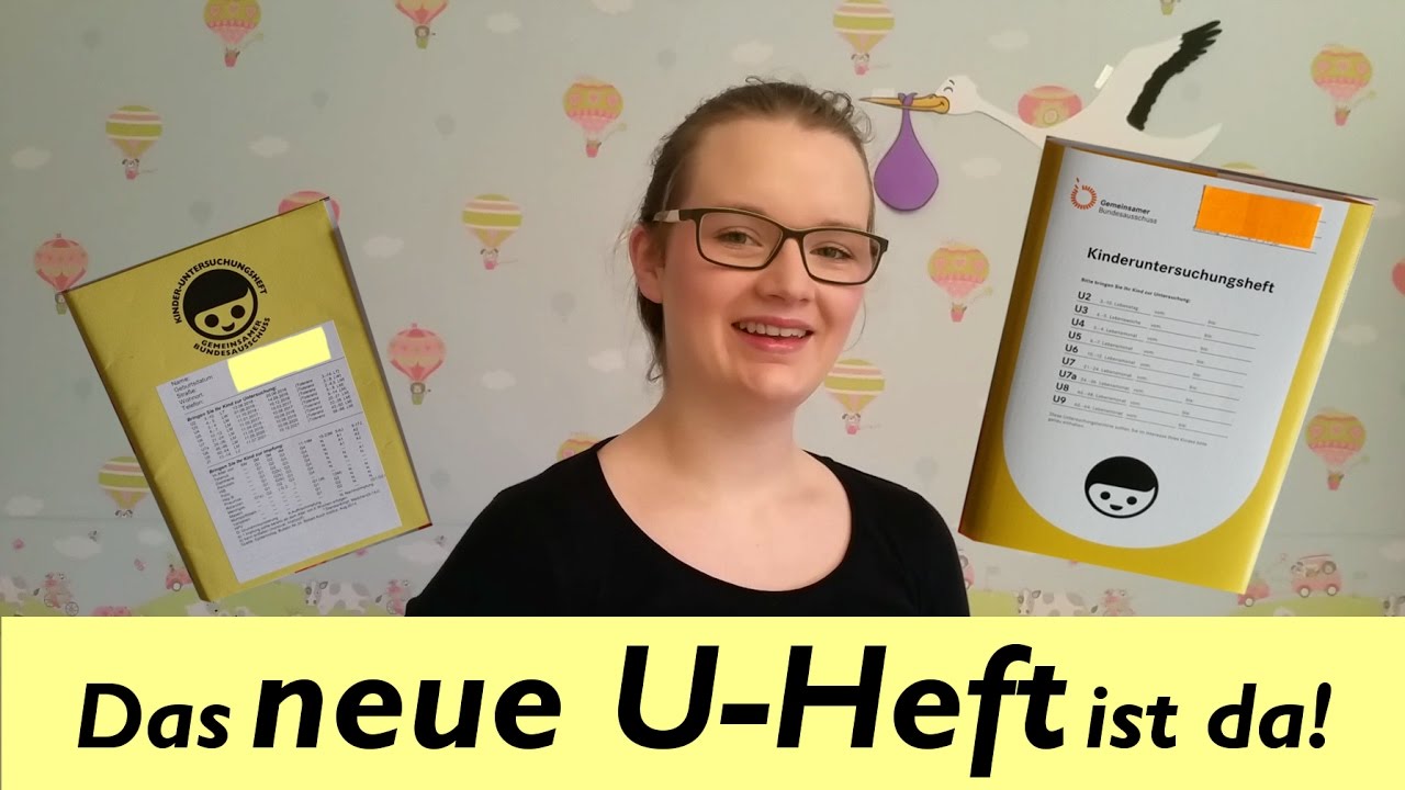 Meine Klebearbeiten im neuen U-Heft (Kinder-Untersuchungsheft) | Das ...