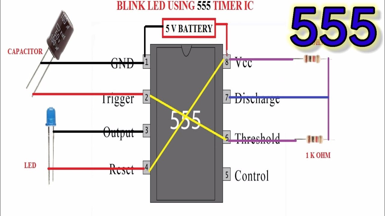 555 Timer connection - YouTube
