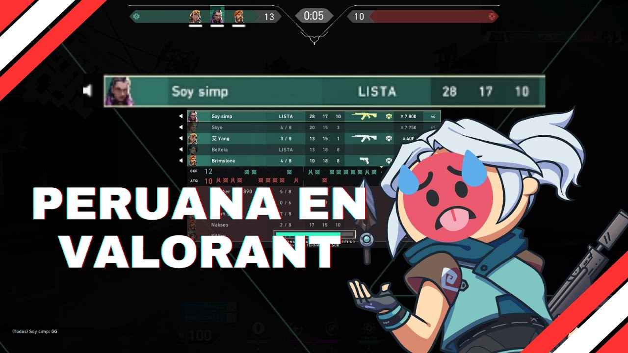 ASÍ JUEGA UNA PERUANA AL VALORANT 🥵 | ASCENDANT - YouTube