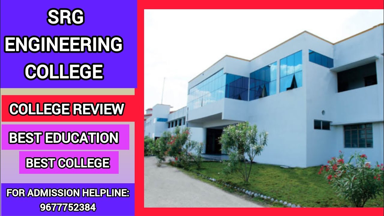 SRG Engineering College Detail In Tamil - YouTube