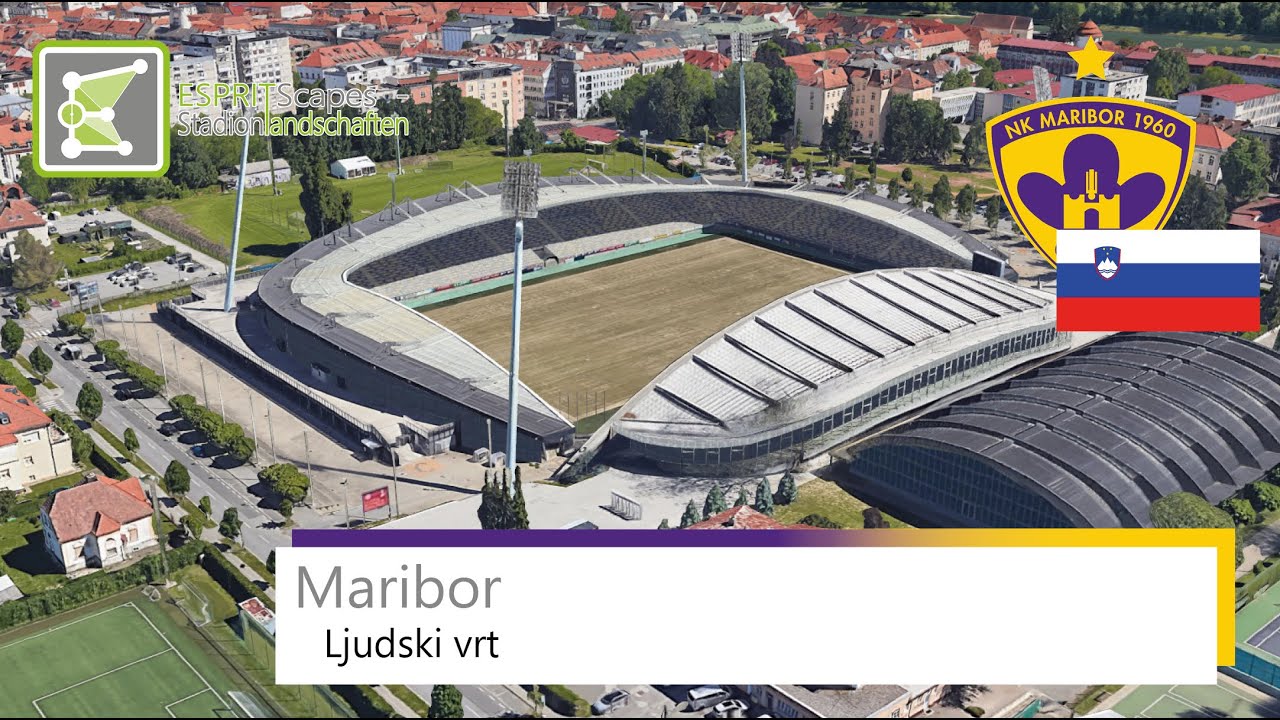 Ljudski vrt | NK Maribor | Google Earth 360° Rotation - YouTube