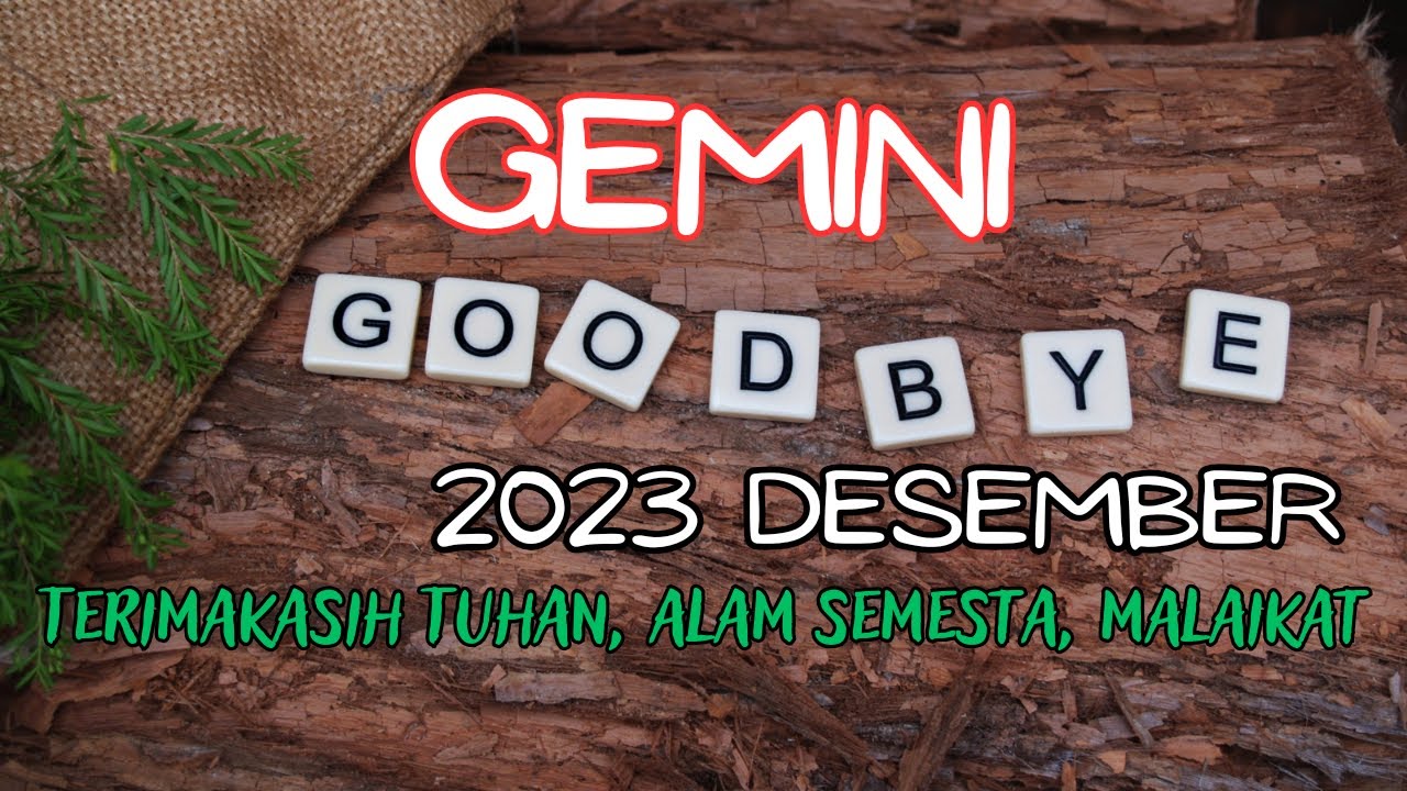 Gemini special Desember 🪔 Belajar melepaskan yang tak sejalan - YouTube