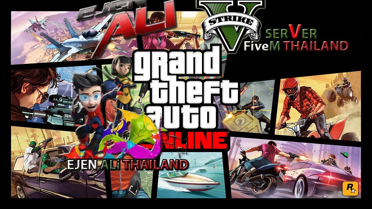 GTA FiveM : Direct Thailand Server - Promo (EpicMonica Games) - YouTube