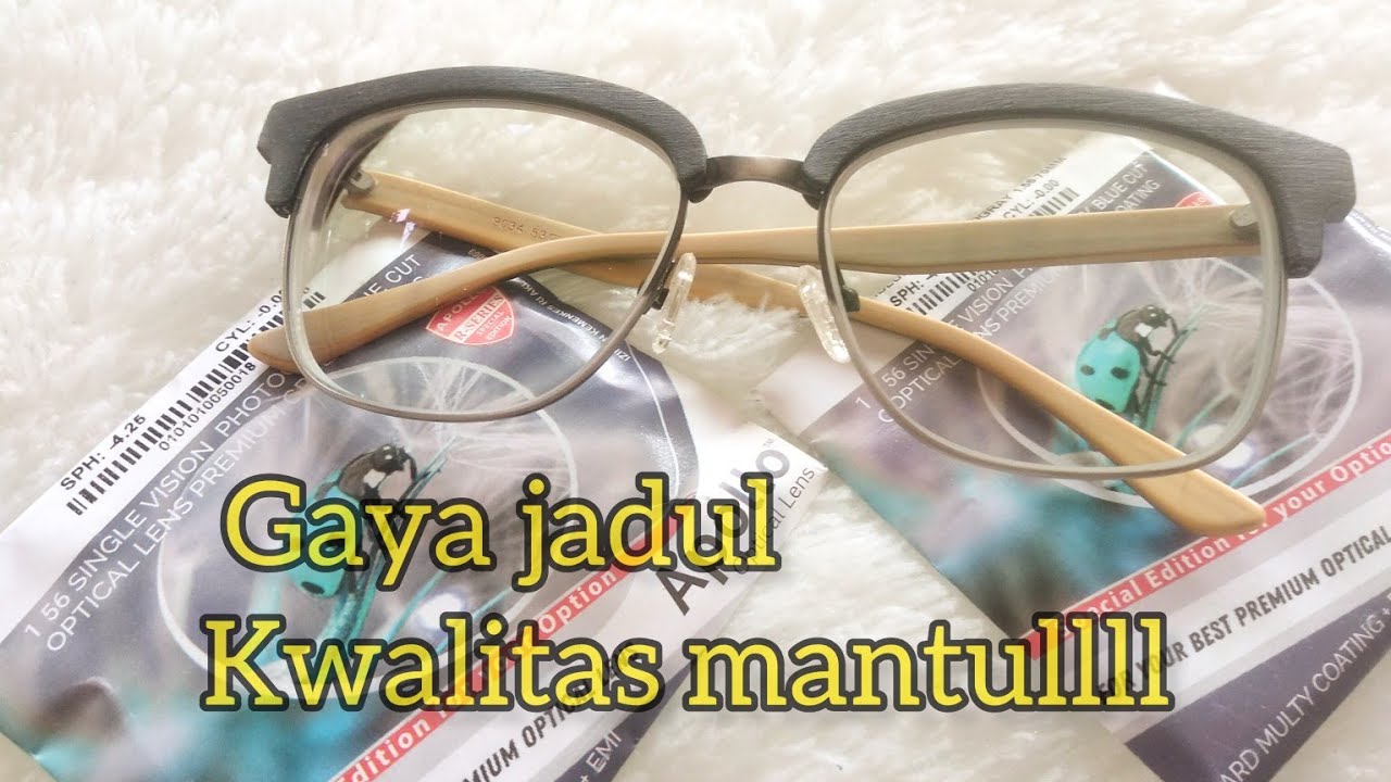 paset lensa bluecromic - YouTube