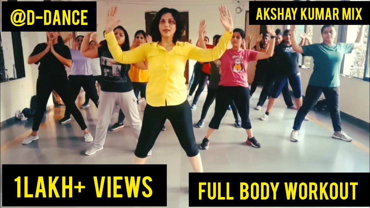 25-Mins Akshay Kumar Mix Full Body Workout | 200-250 calories burn 🔥🔥 ...