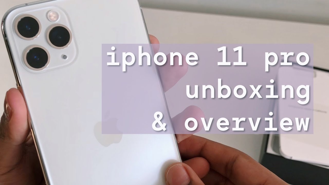 iphone 11 pro unboxing - YouTube